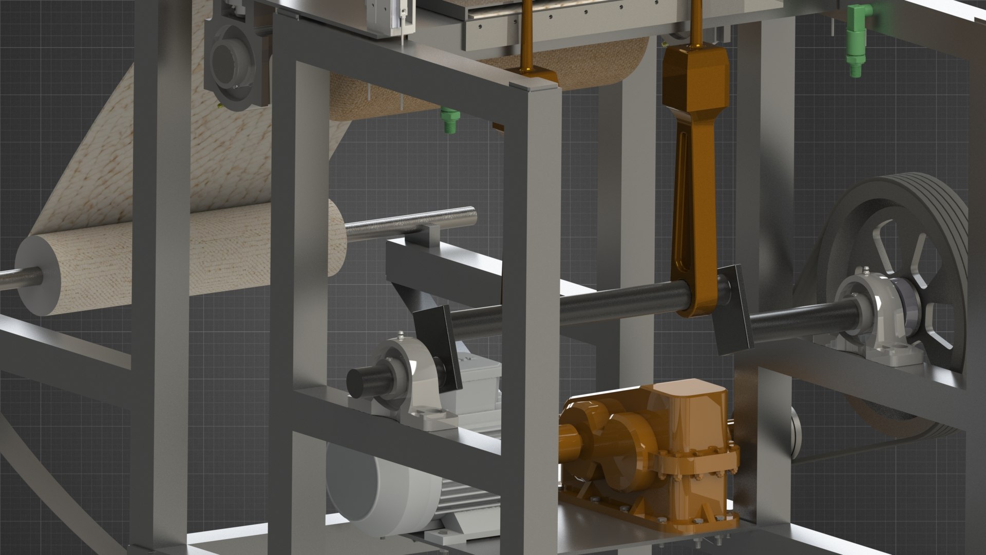 3D fiberglass net cutting machine model - TurboSquid 1666365