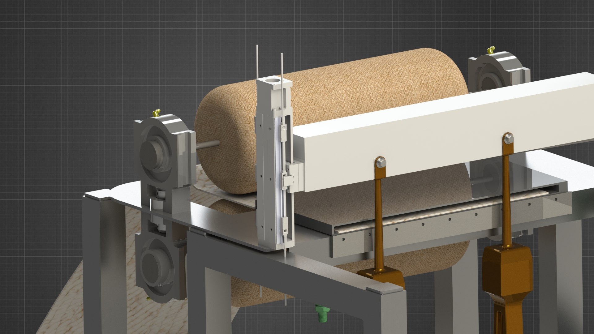 3D fiberglass net cutting machine model - TurboSquid 1666365