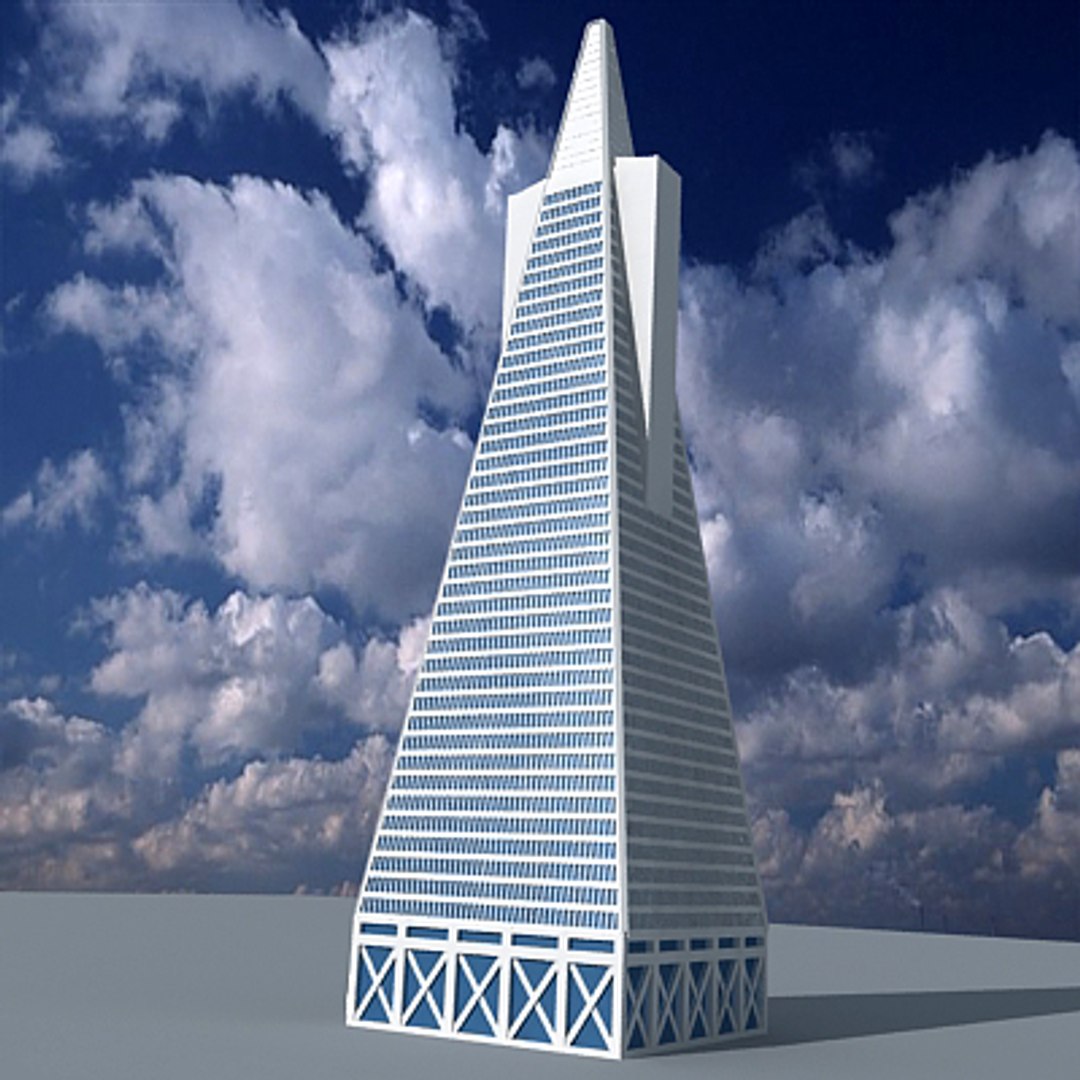pyramid skyscraper 3d 3ds