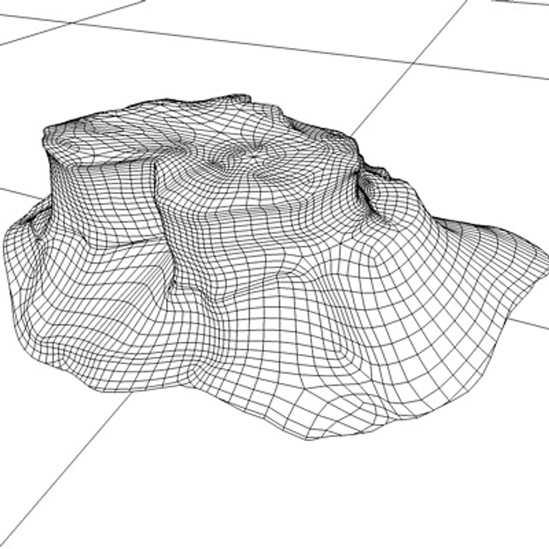 Canyon Landscape Ridge 3d Model