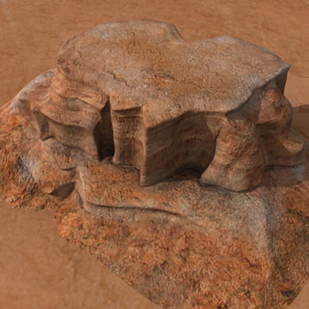 Canyon Landscape Ridge 3d Model