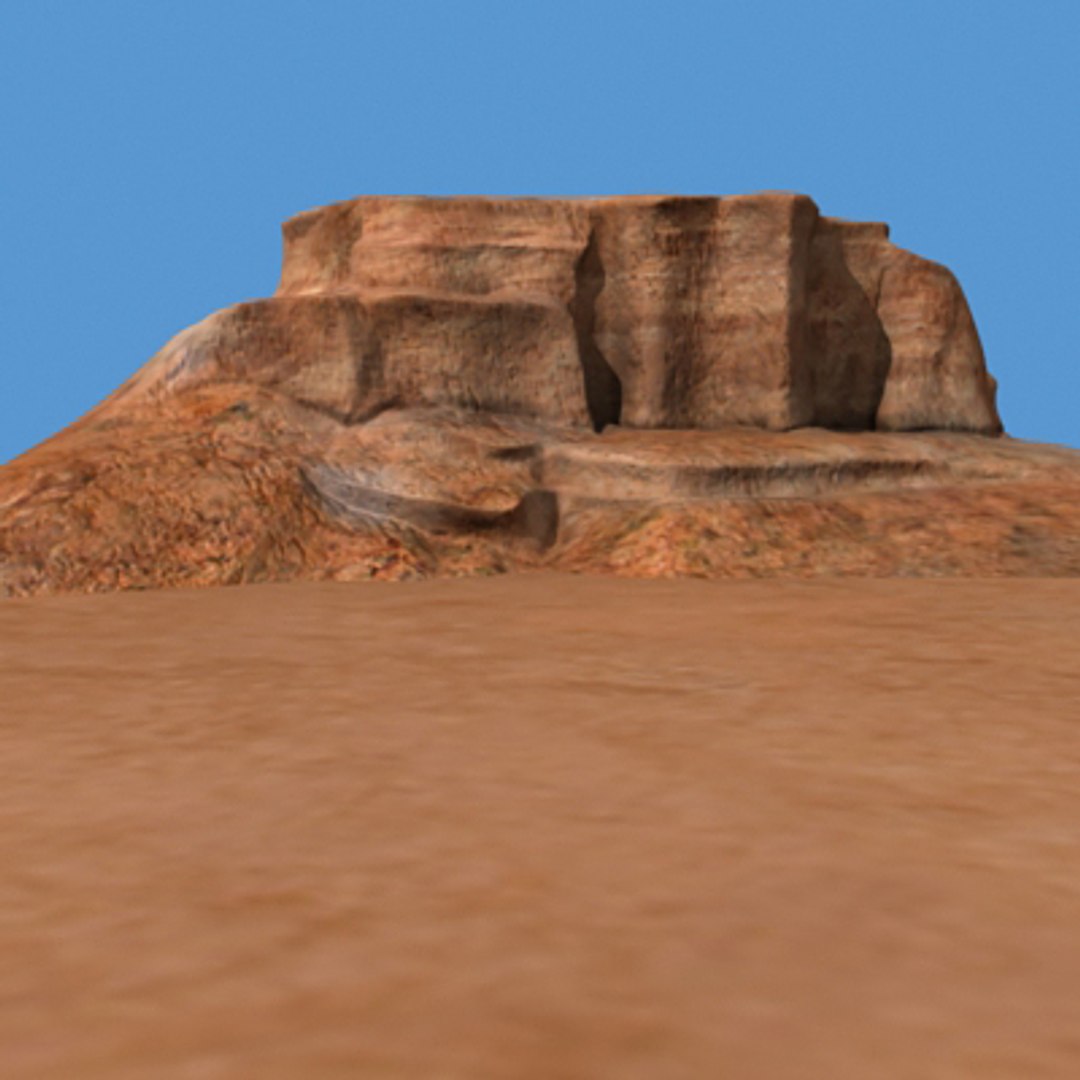 Canyon Landscape Ridge 3d Model