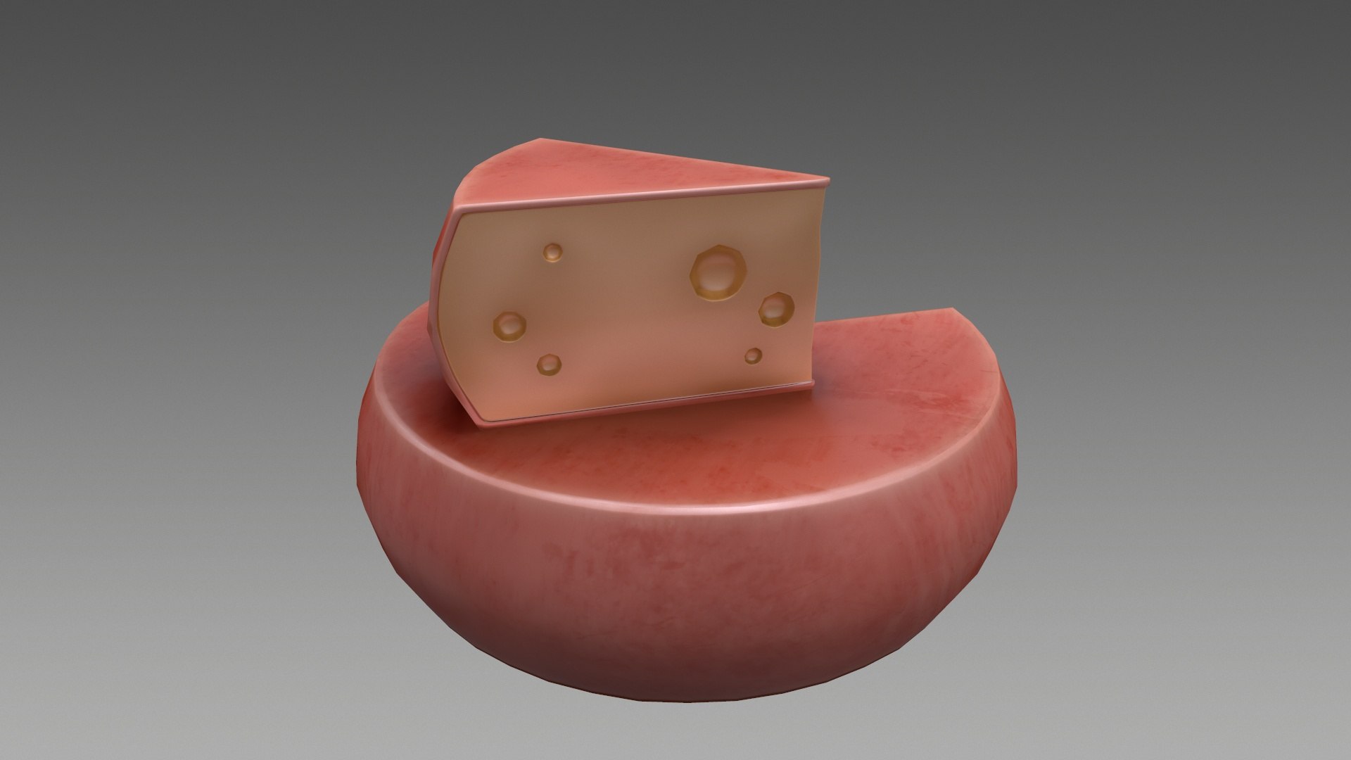 Stylised Cheese 3D Model - TurboSquid 1616065