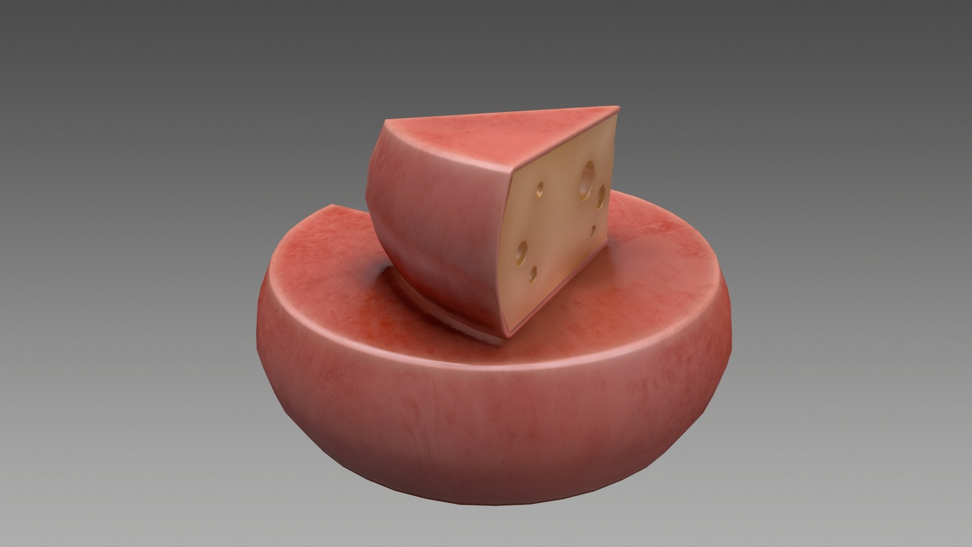 Stylised Cheese 3D Model - TurboSquid 1616065