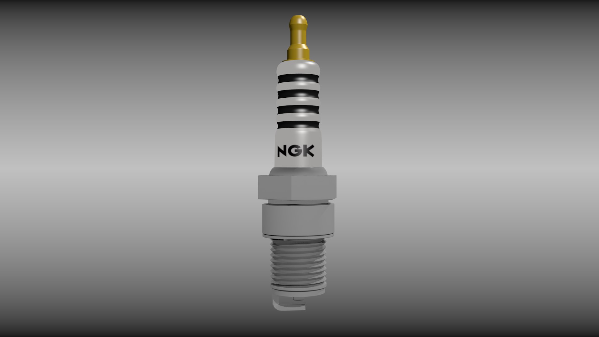 3d Model Spark Plug