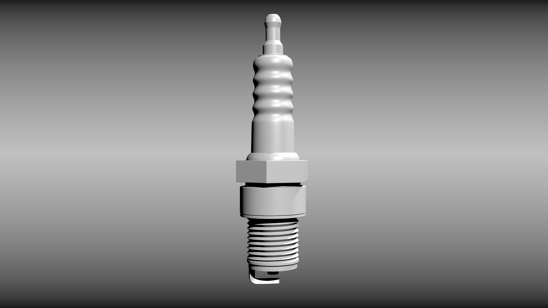 3d Model Spark Plug