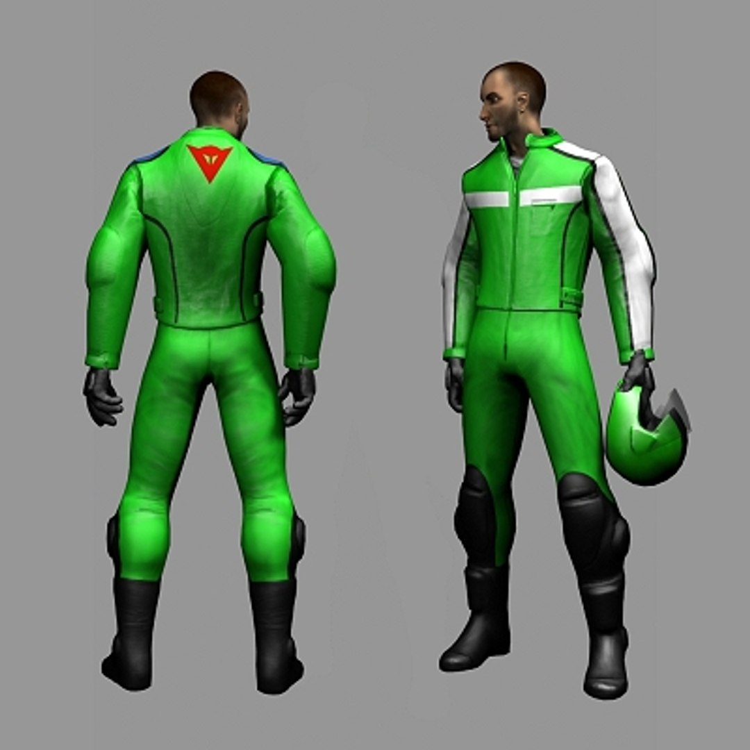 Motorbike Color Ride 3d Model