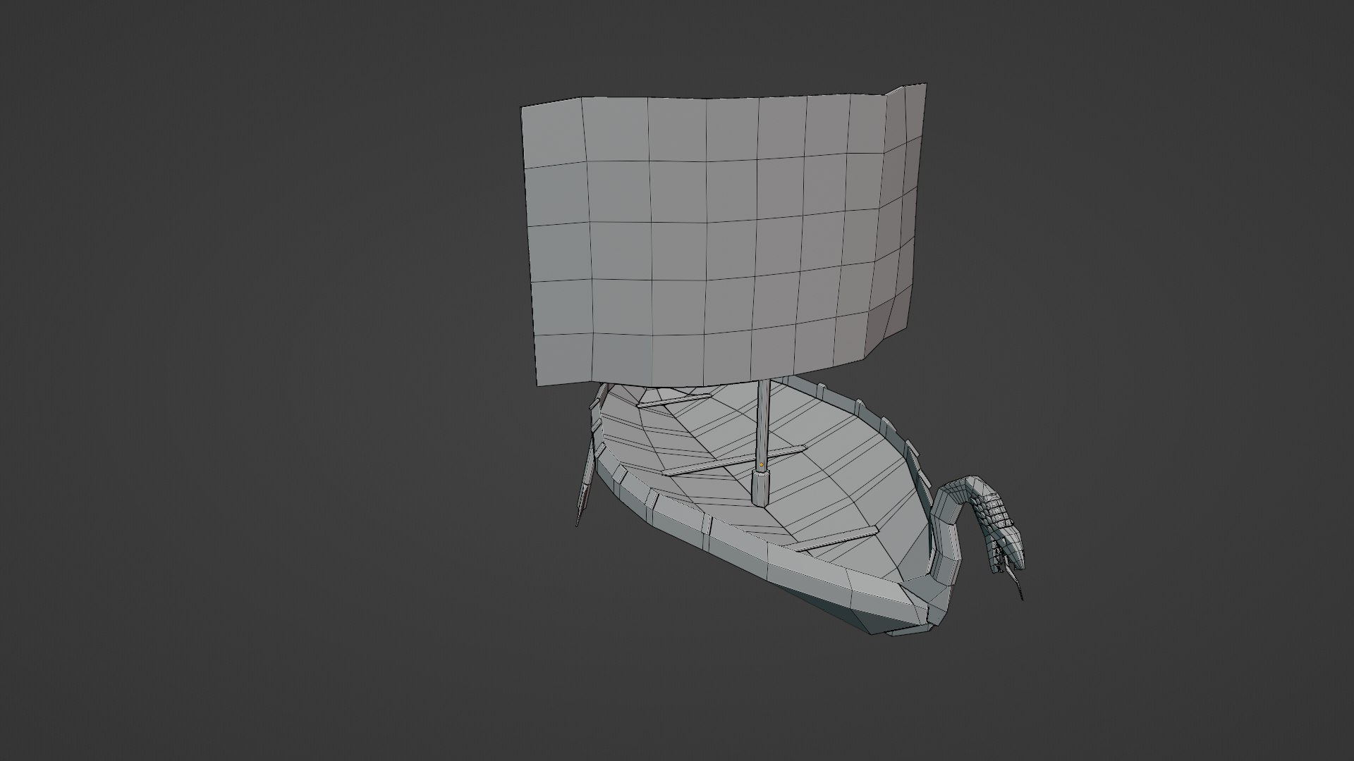 3D Model Low Poly Ship - TurboSquid 2054354