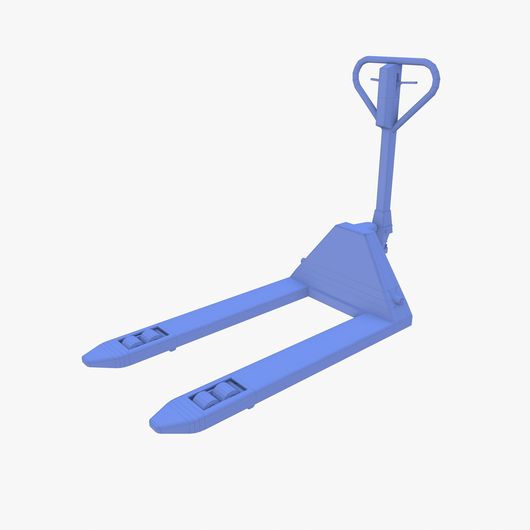 3D Model Pallet Jack V2 - TurboSquid 2188966