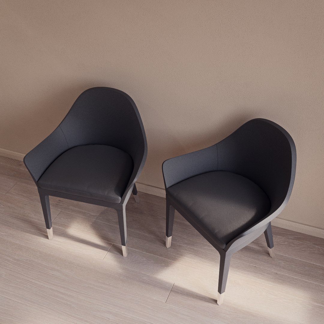Manta Armchair Smania 3d Model