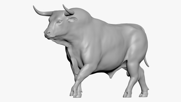 Stier animiert 3D-Modell - TurboSquid 1808371