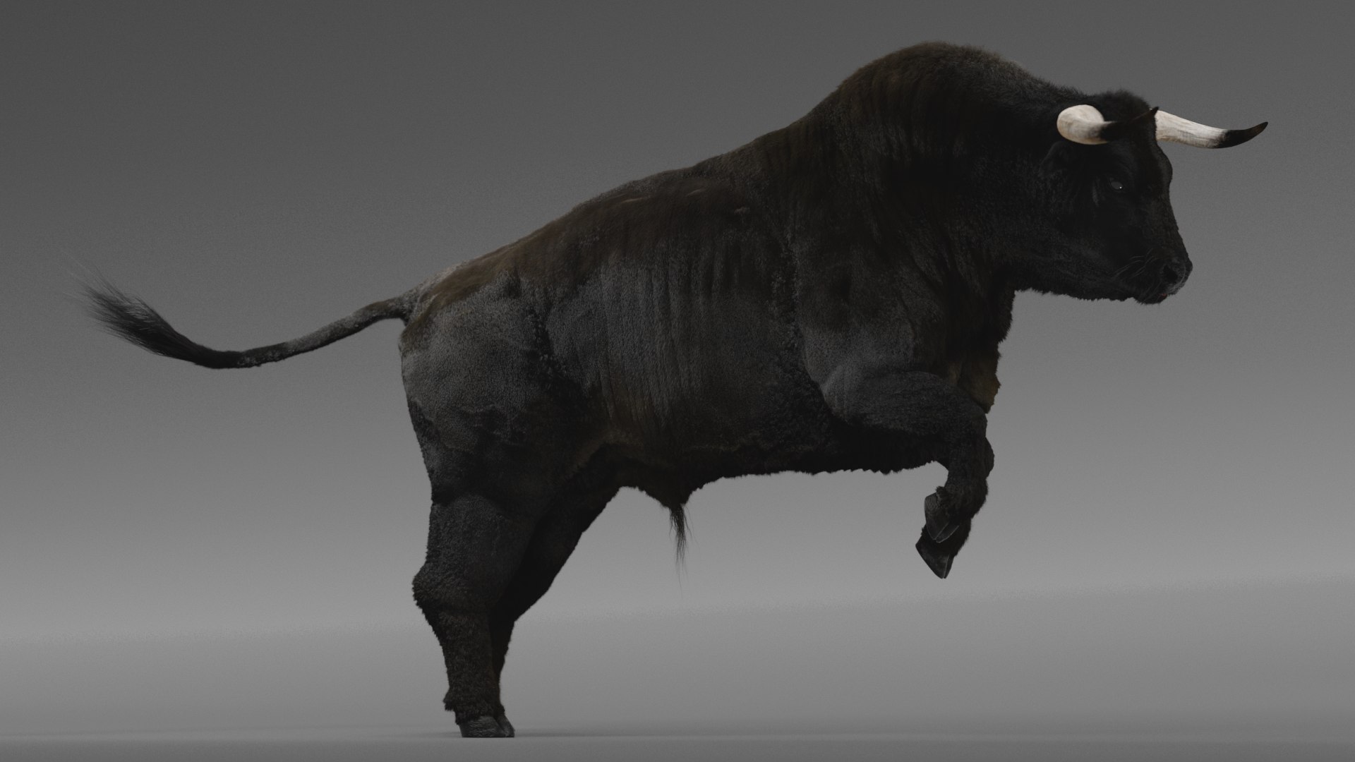 Bull ANIMATED Model - TurboSquid 1808371
