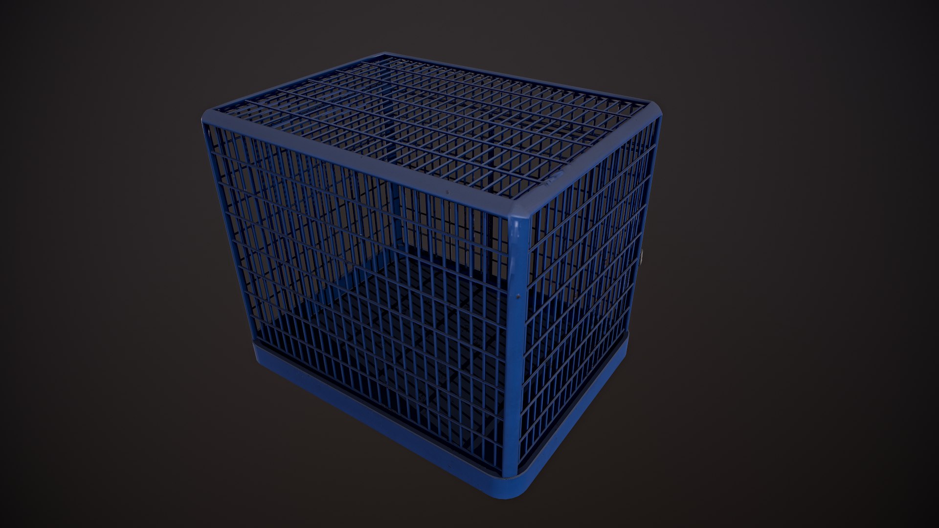 Cage - Blue 2k Model - TurboSquid 1488254