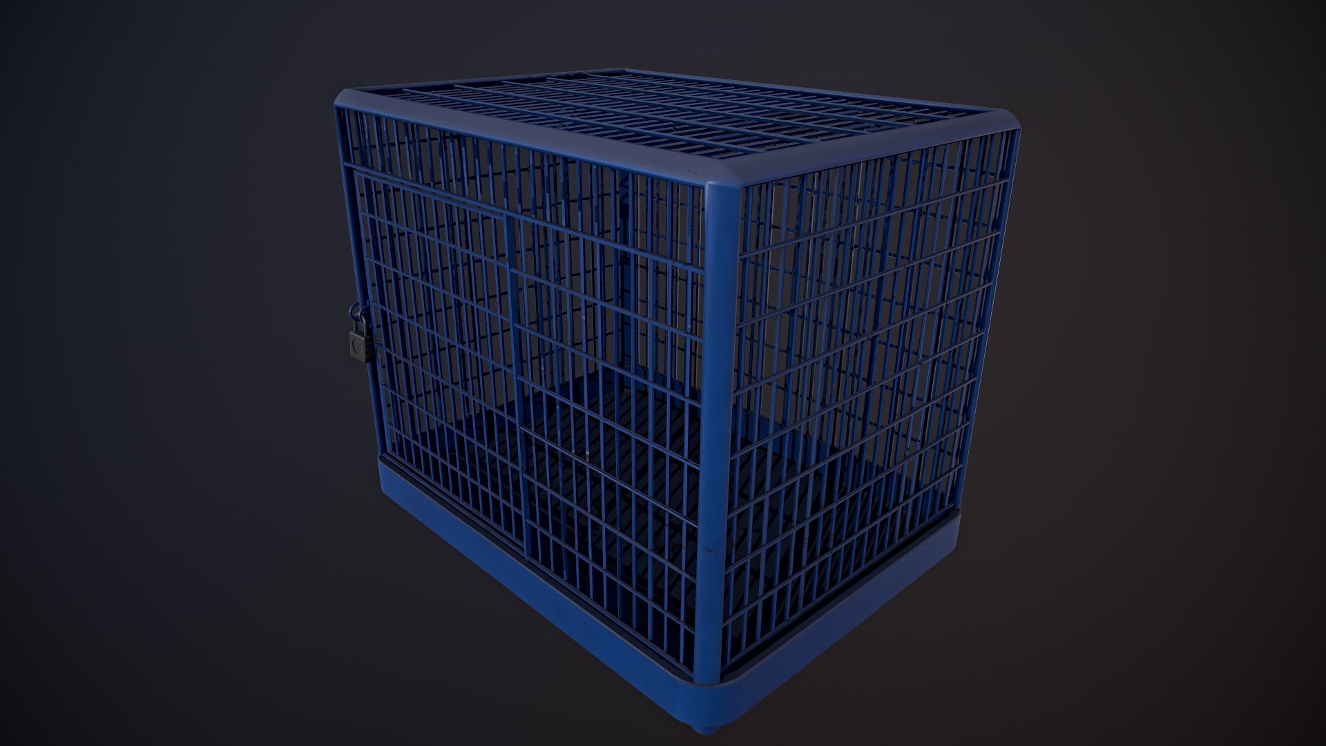 Cage - Blue 2k Model - TurboSquid 1488254