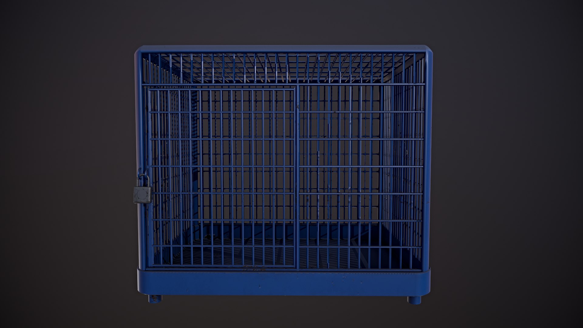 Cage - Blue 2k Model - TurboSquid 1488254
