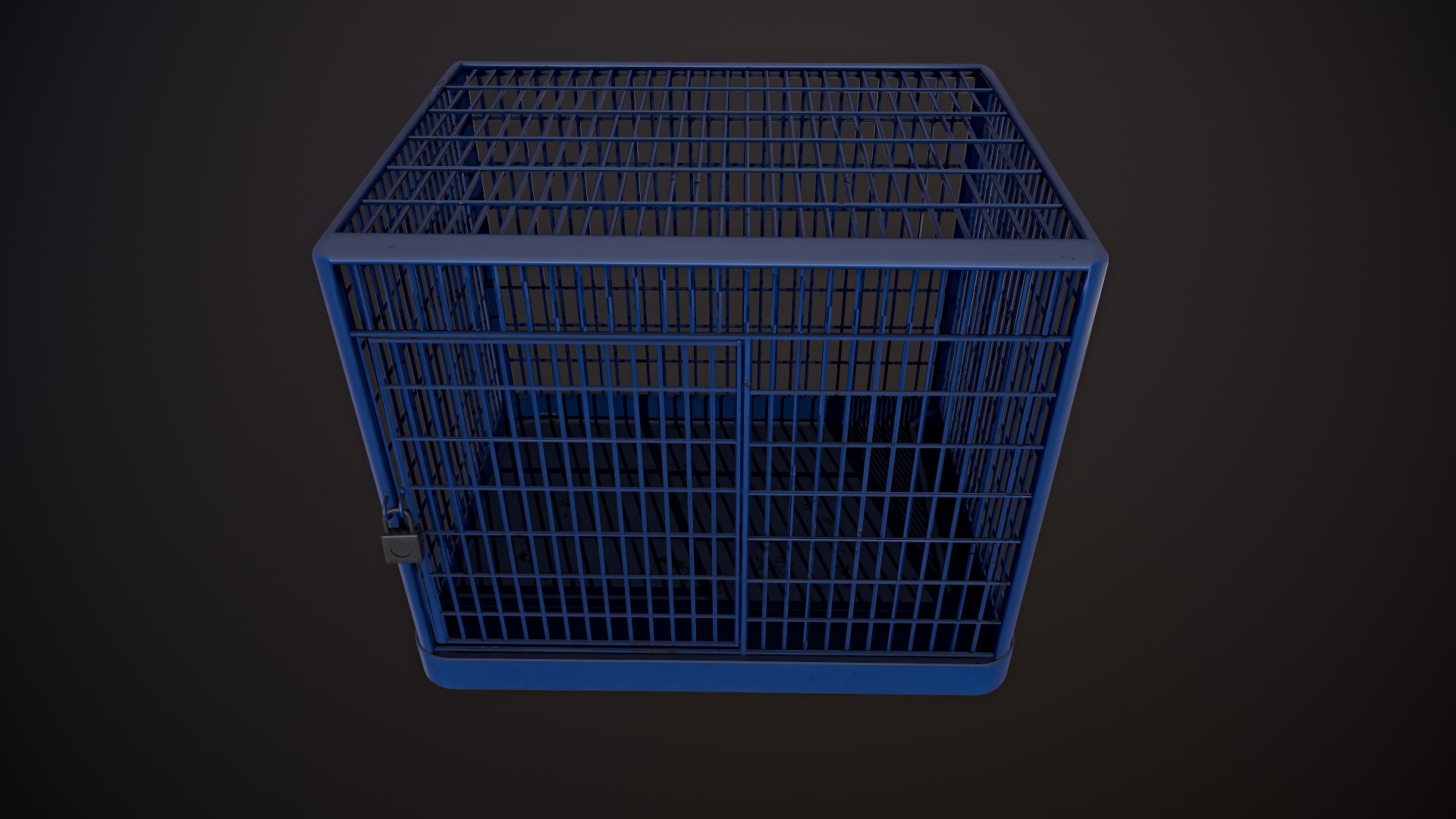 Cage - Blue 2k Model - TurboSquid 1488254