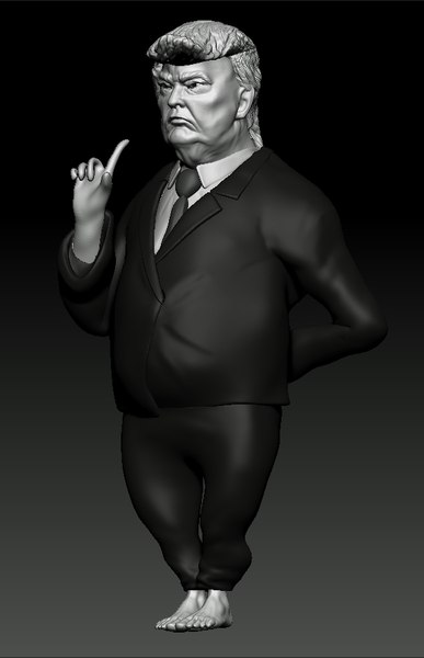 modelo 3d Modelo de donald trump - TurboSquid 1210131