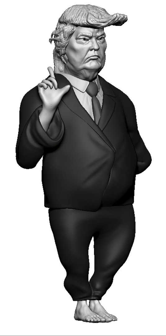 Donald Trump 3D Model - TurboSquid 1210131