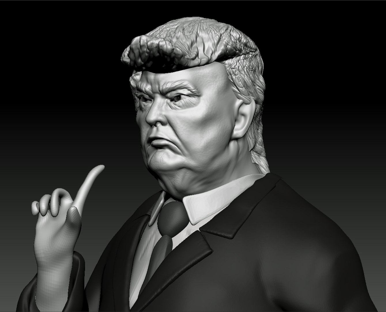 Donald Trump 3D Model - TurboSquid 1210131