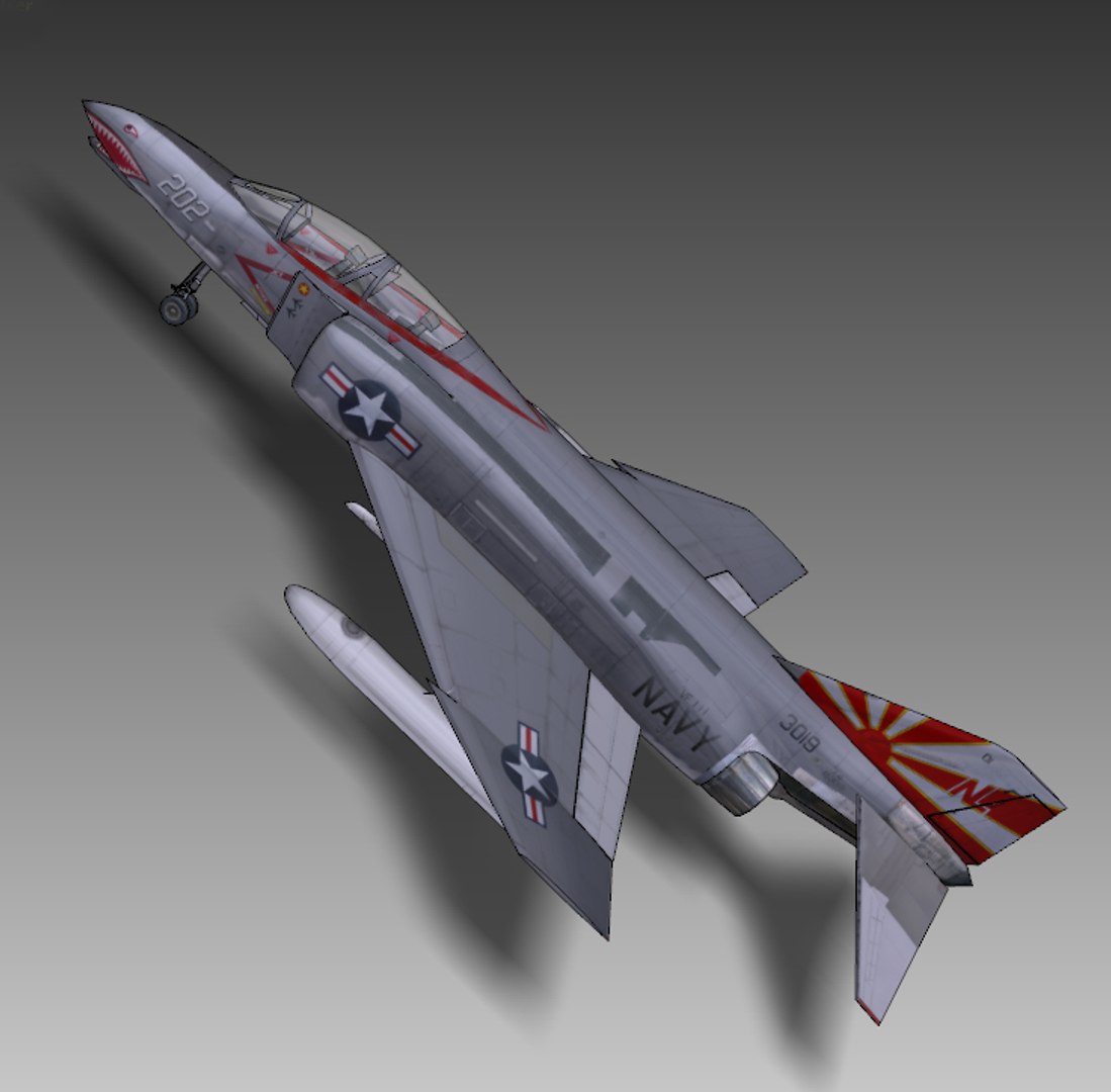 engines phantom 3d model