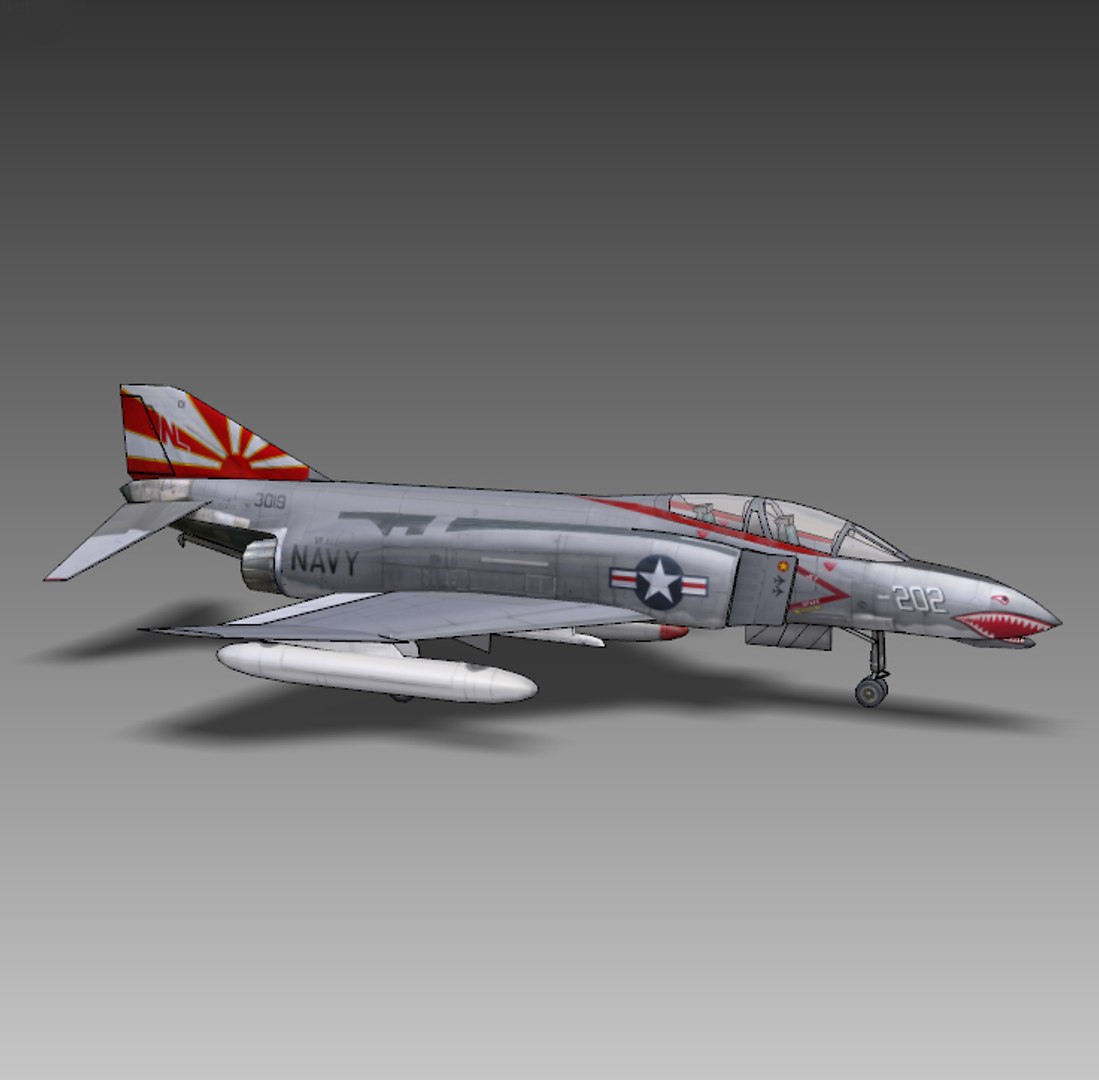 Engines Phantom 3d Model