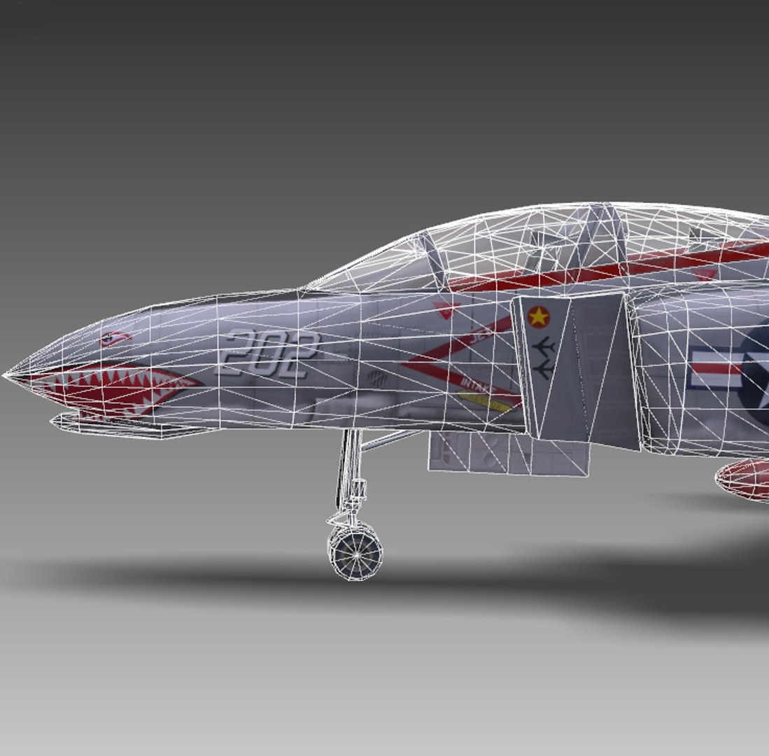 engines phantom 3d model