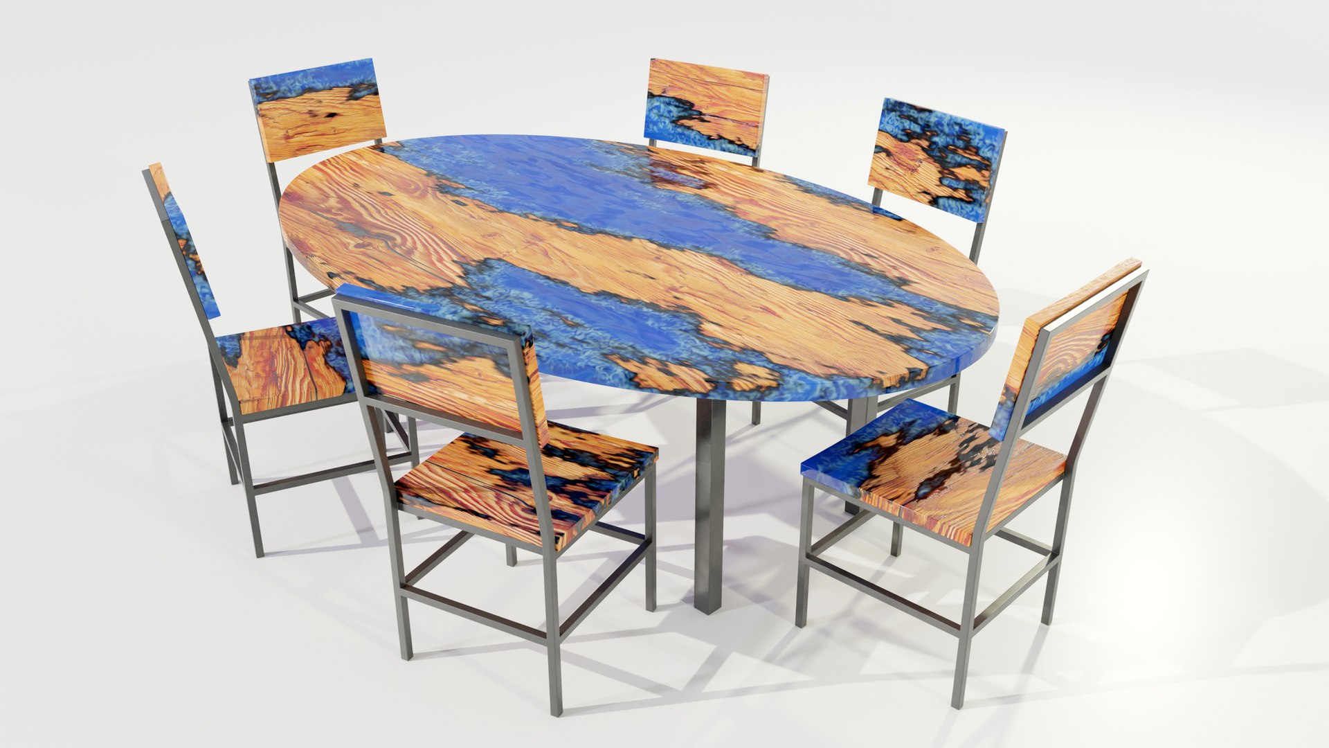 Epoxy Resin Table 3D Model - TurboSquid 2176584