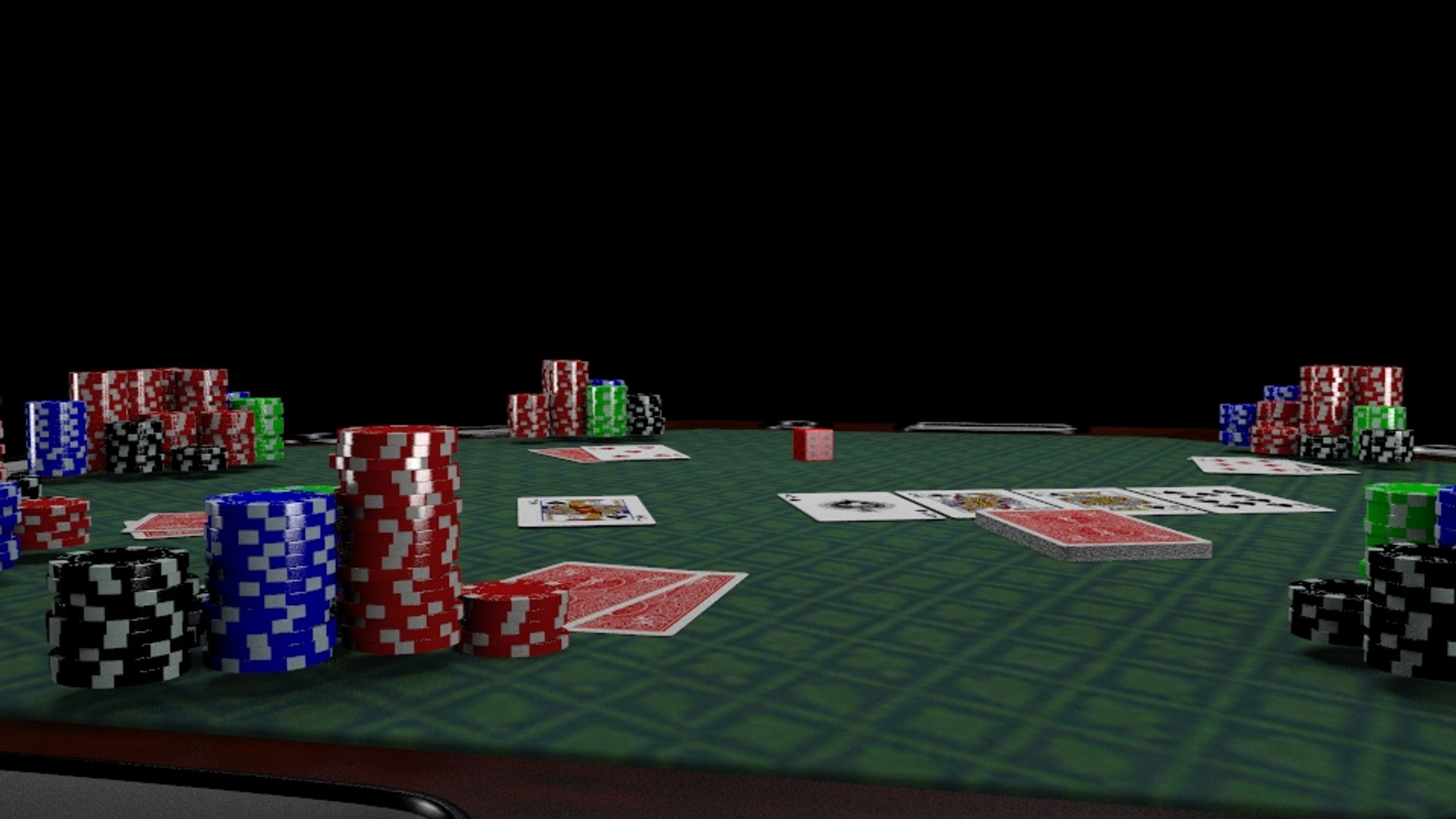 3d Poker Table Model