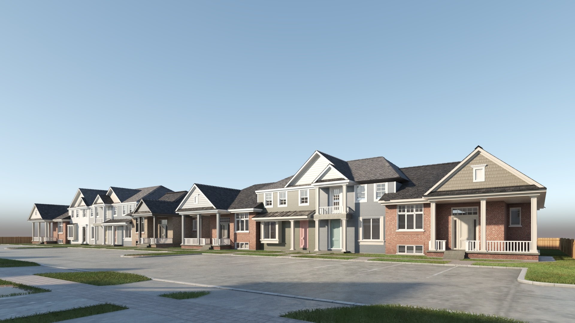 Peaceful Neighborhood 3D Model - TurboSquid 2213704