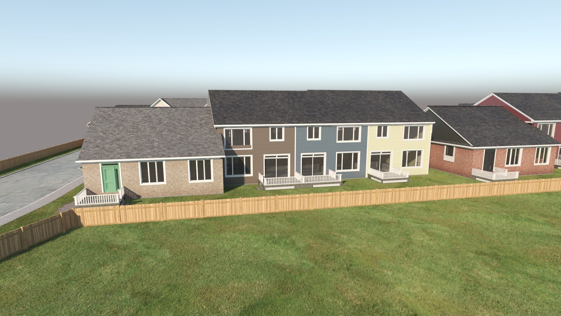 Peaceful Neighborhood 3D Model - TurboSquid 2213704