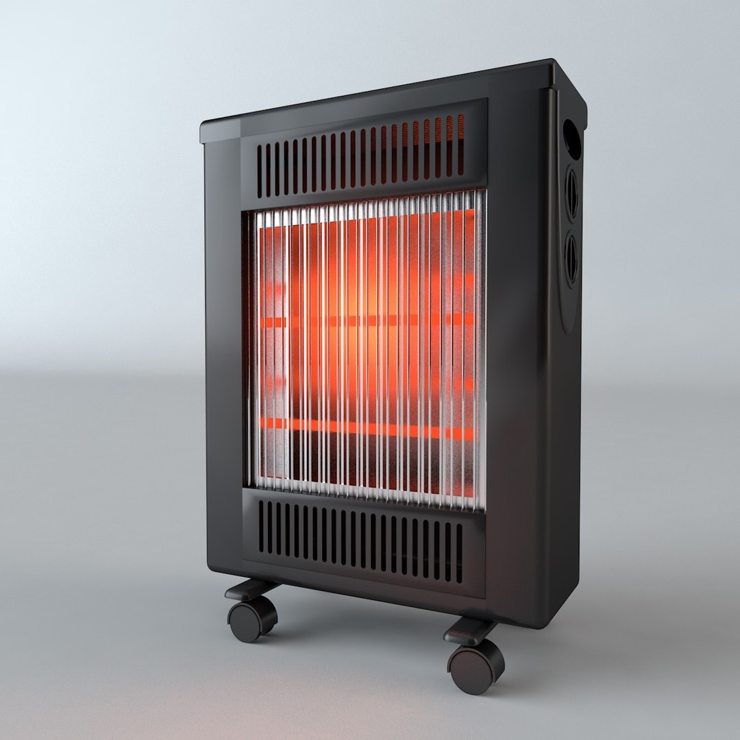 Space Heater C4d