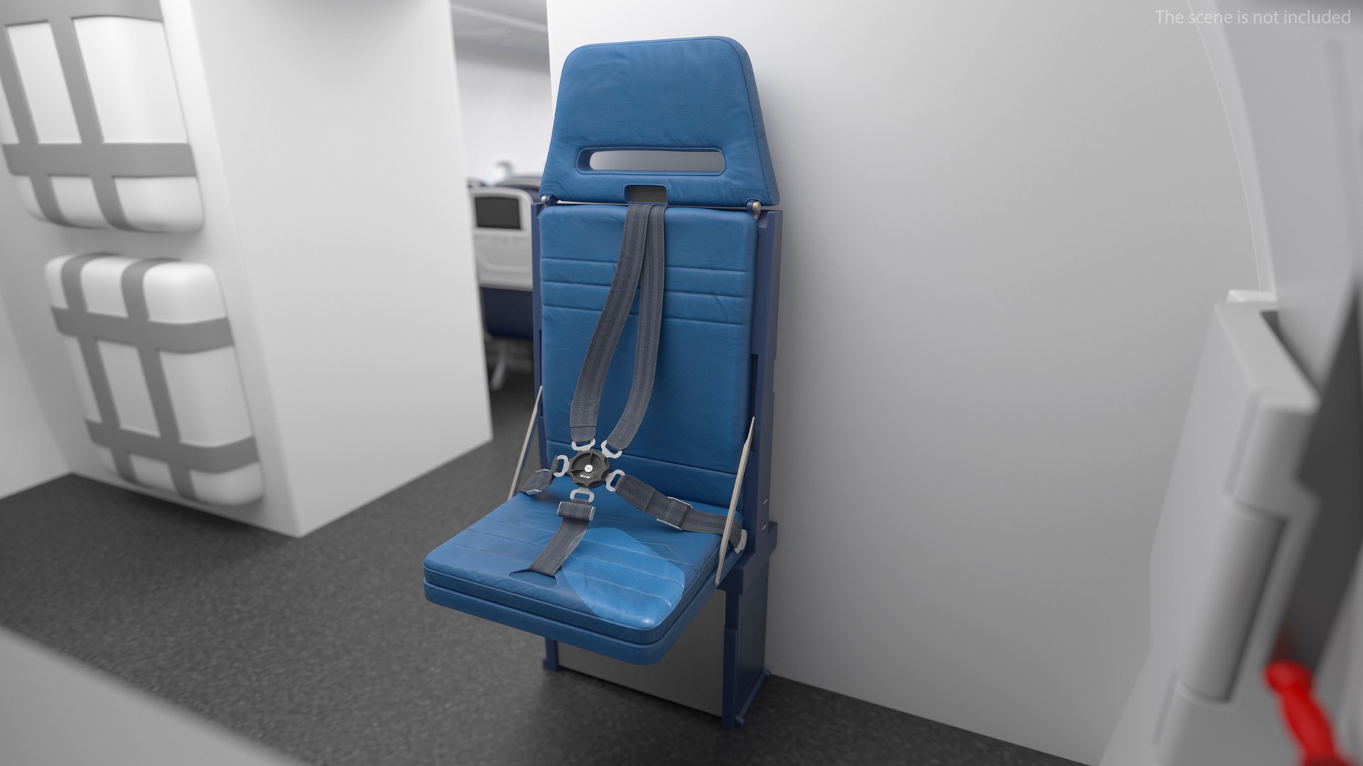 Boeing Aircraft Crew Seat Model - TurboSquid 2324102