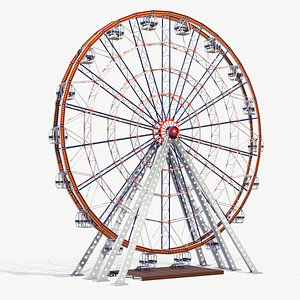 3d Model Ferris Wheel