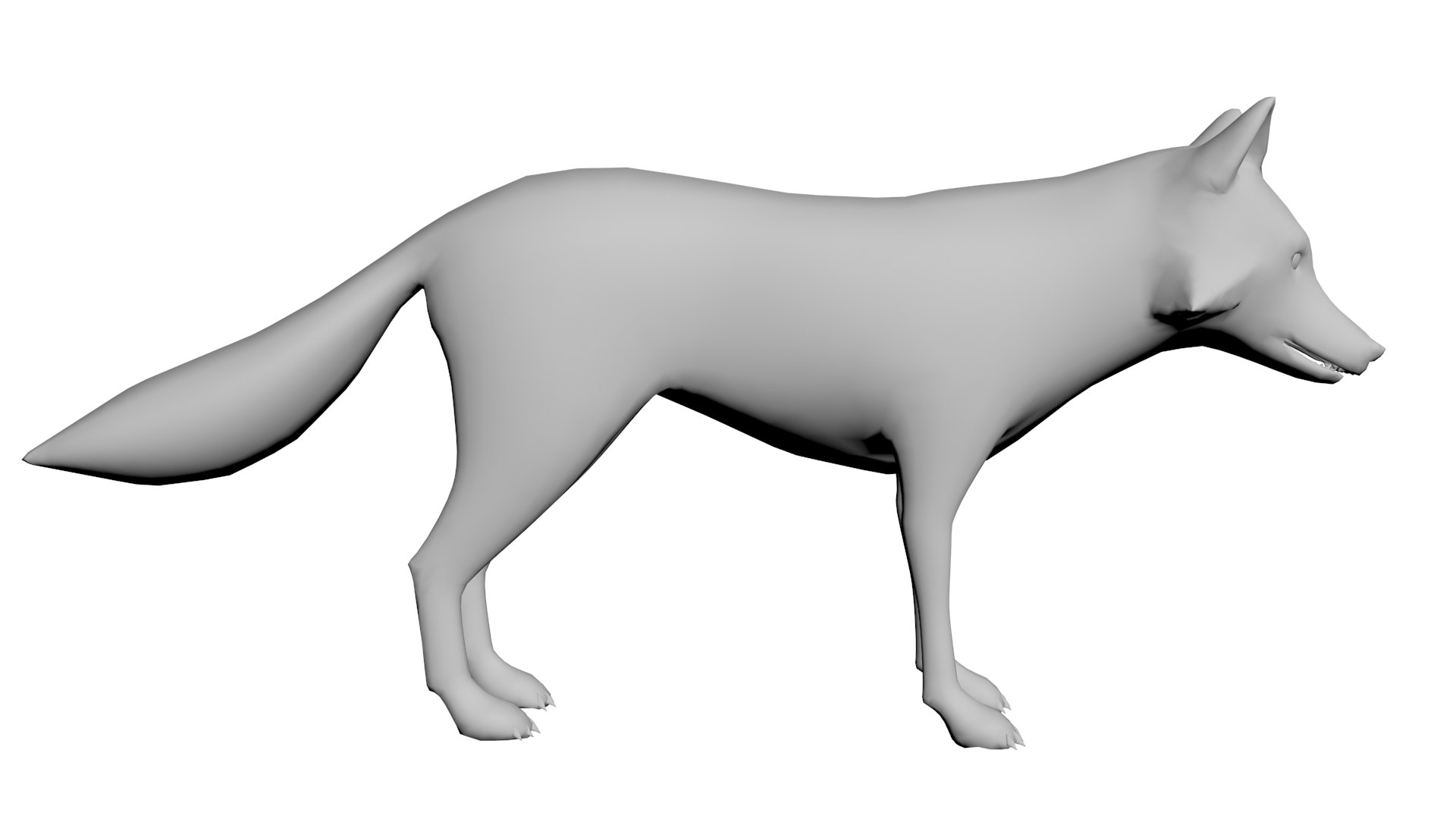 3D Model Fox - TurboSquid 1782291