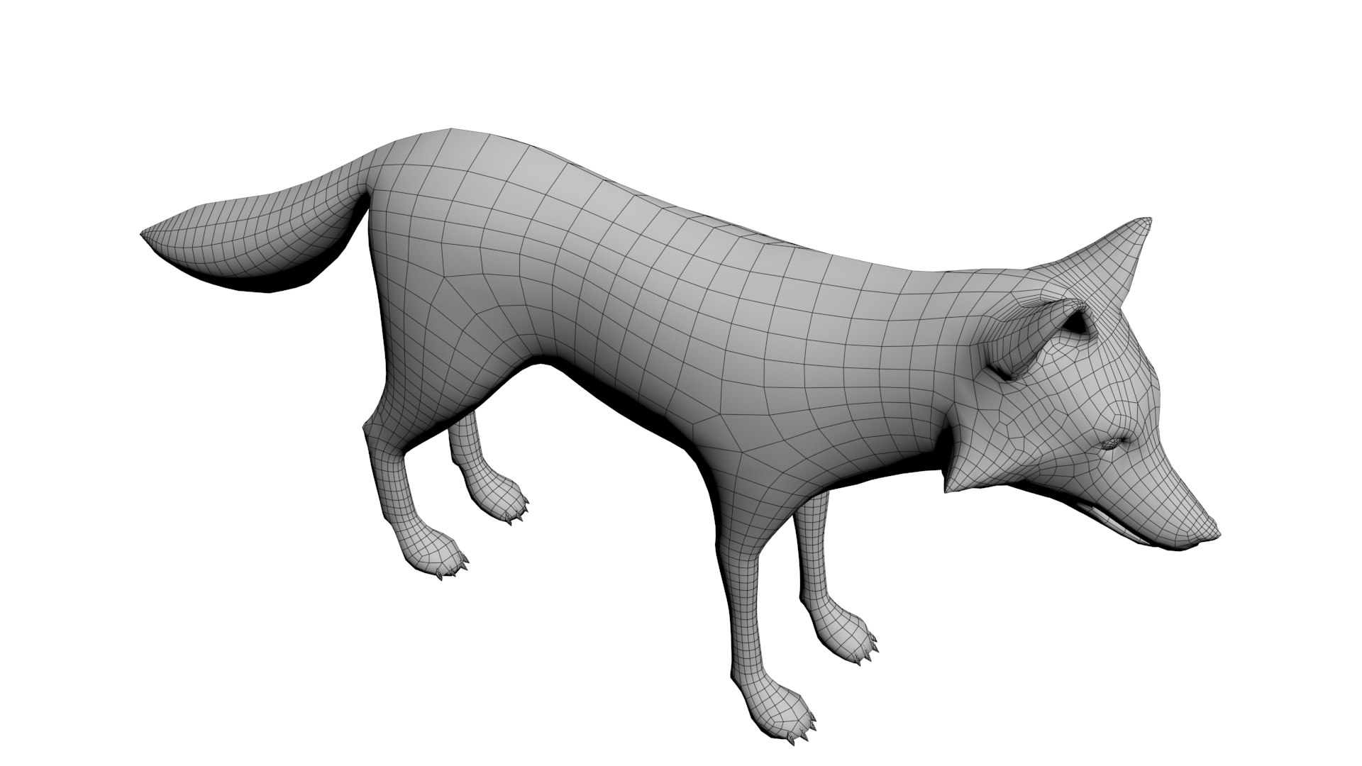 3D Model Fox - TurboSquid 1782291