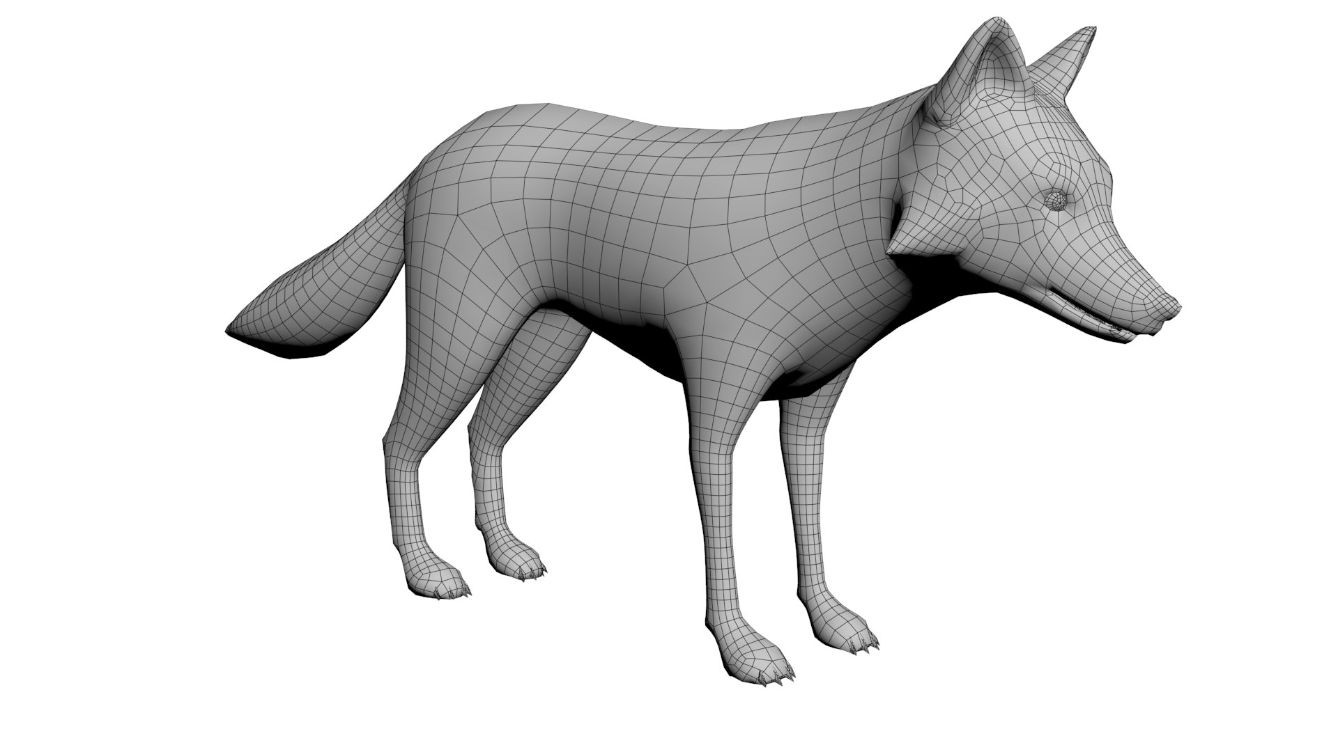 3D Model Fox - TurboSquid 1782291
