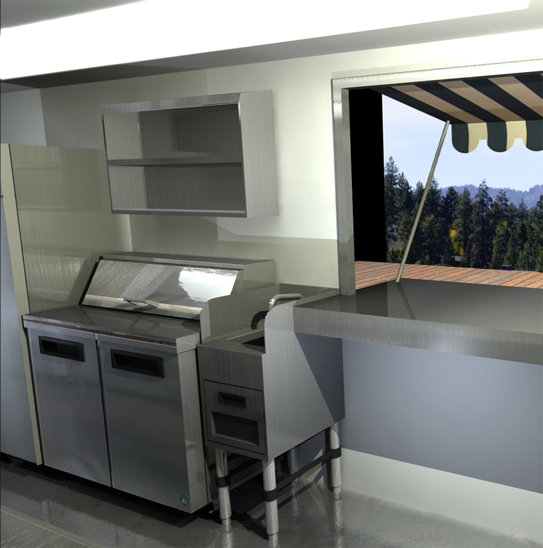 3D Restaurant Kitchen Equipment Model - TurboSquid 1851448