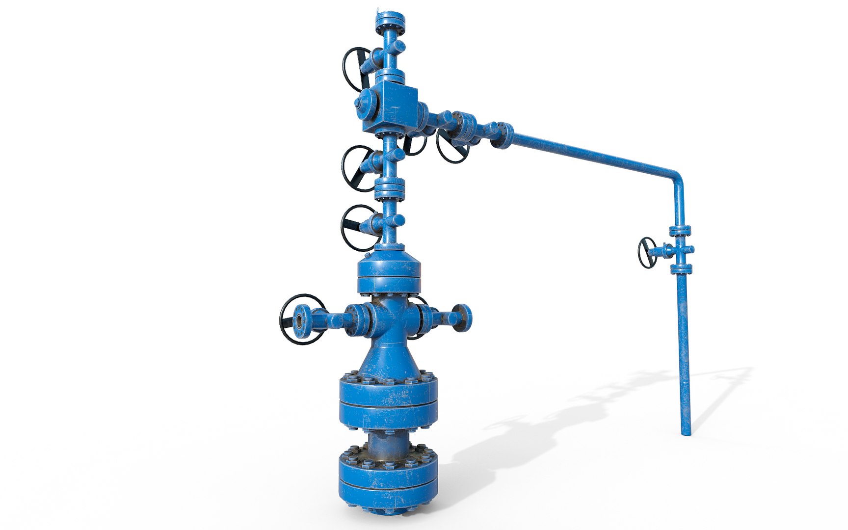 Oil Wellhead V2 3D Model - TurboSquid 2124751
