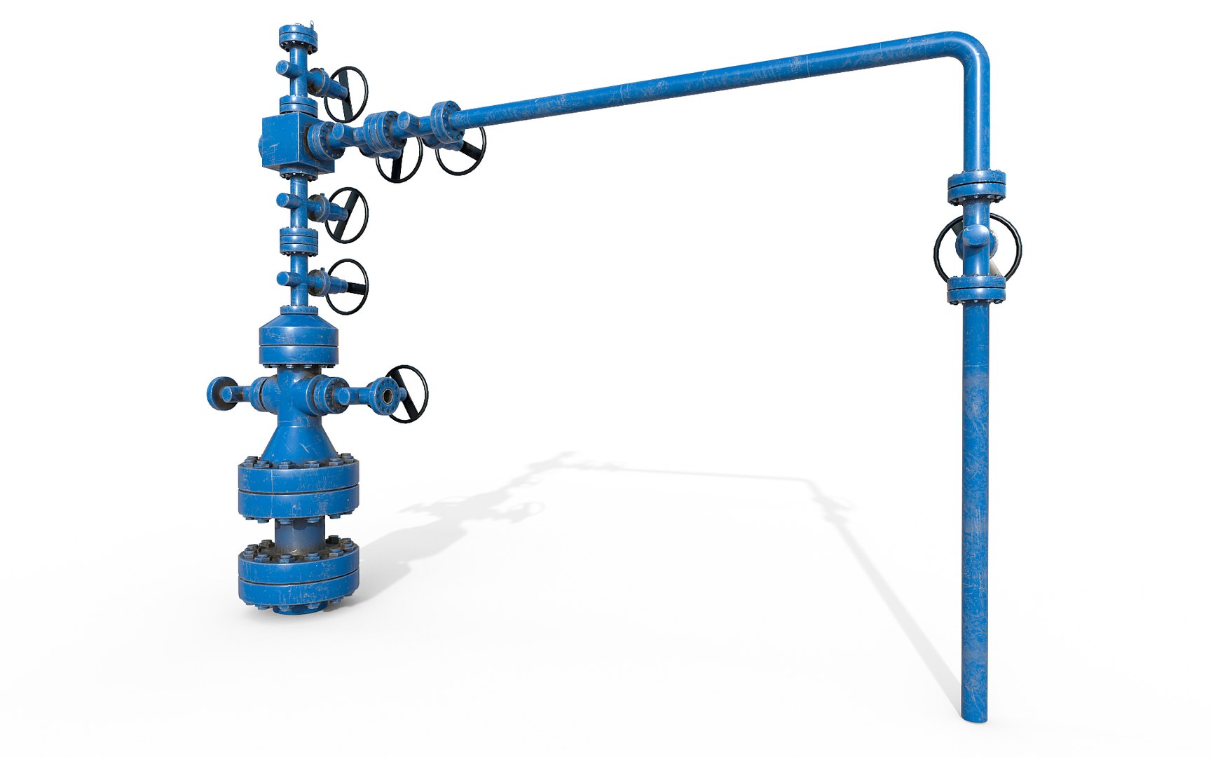 Oil Wellhead V2 3D Model - TurboSquid 2124751