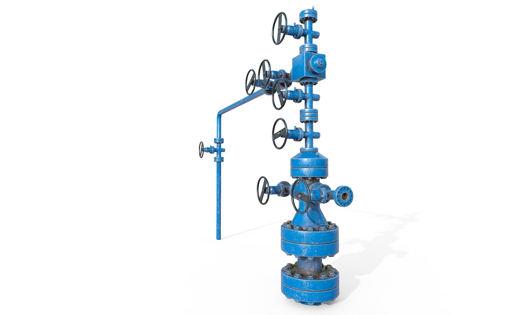 Oil Wellhead V2 3D Model - TurboSquid 2124751