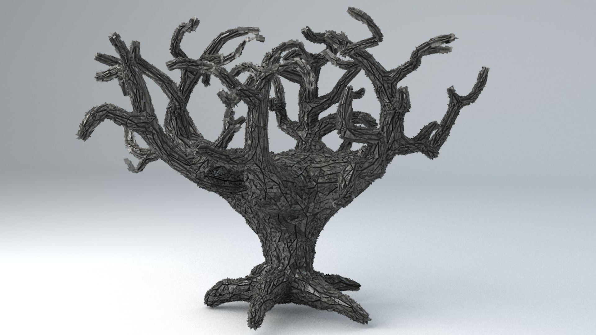 - Sci-fi Shapes Tree 3D Model - TurboSquid 1412832