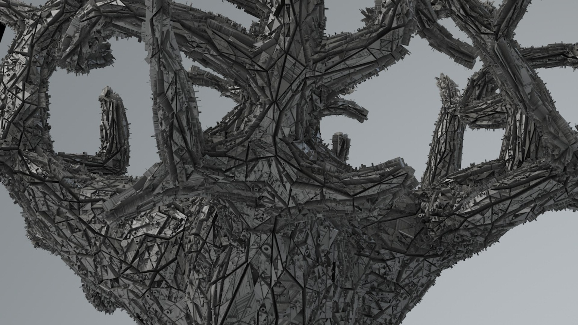 - Sci-fi Shapes Tree 3D Model - TurboSquid 1412832
