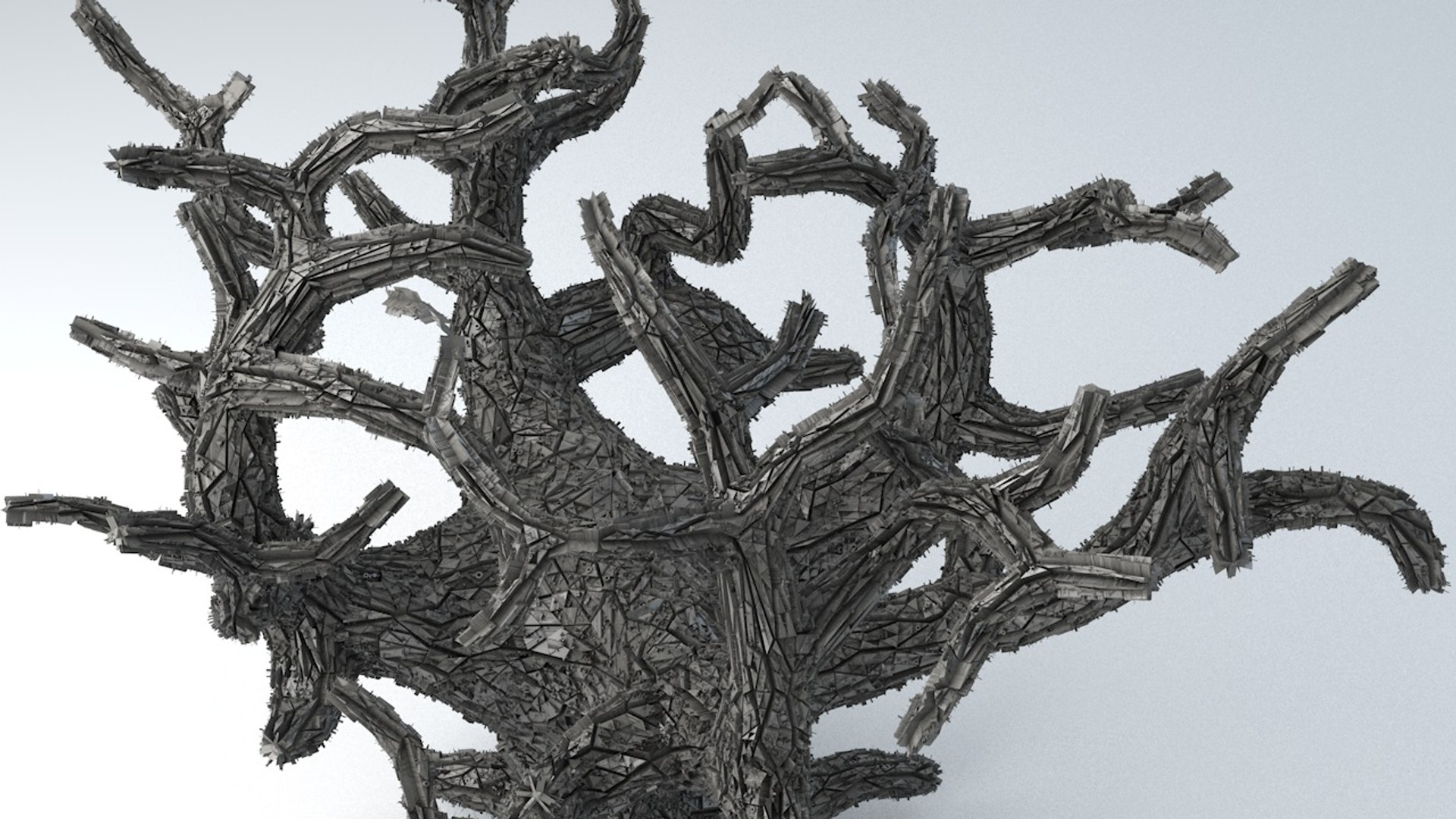 - Sci-fi Shapes Tree 3D Model - TurboSquid 1412832
