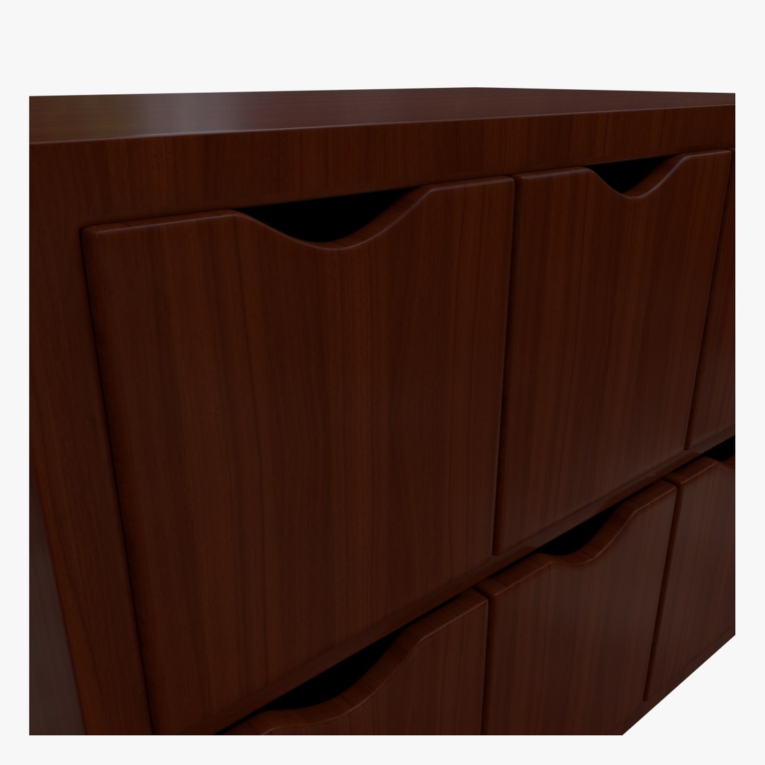 Cabinet Dae Box 3d Model