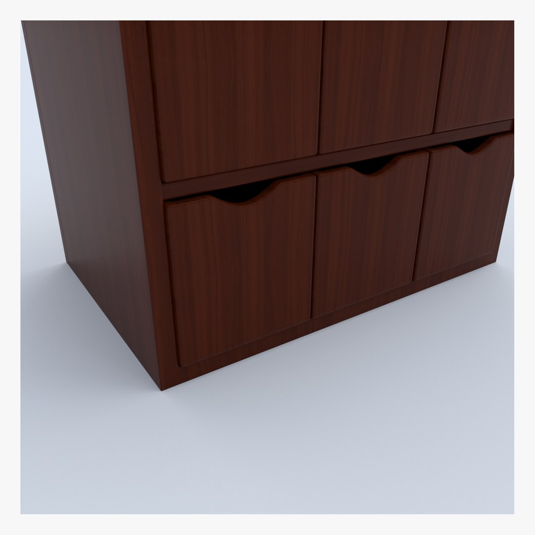 Cabinet Dae Box 3d Model