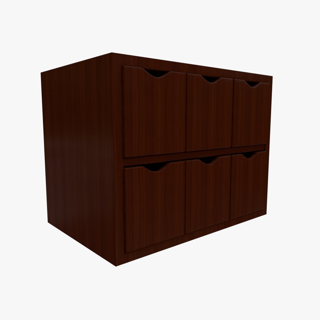 Cabinet Dae Box 3d Model