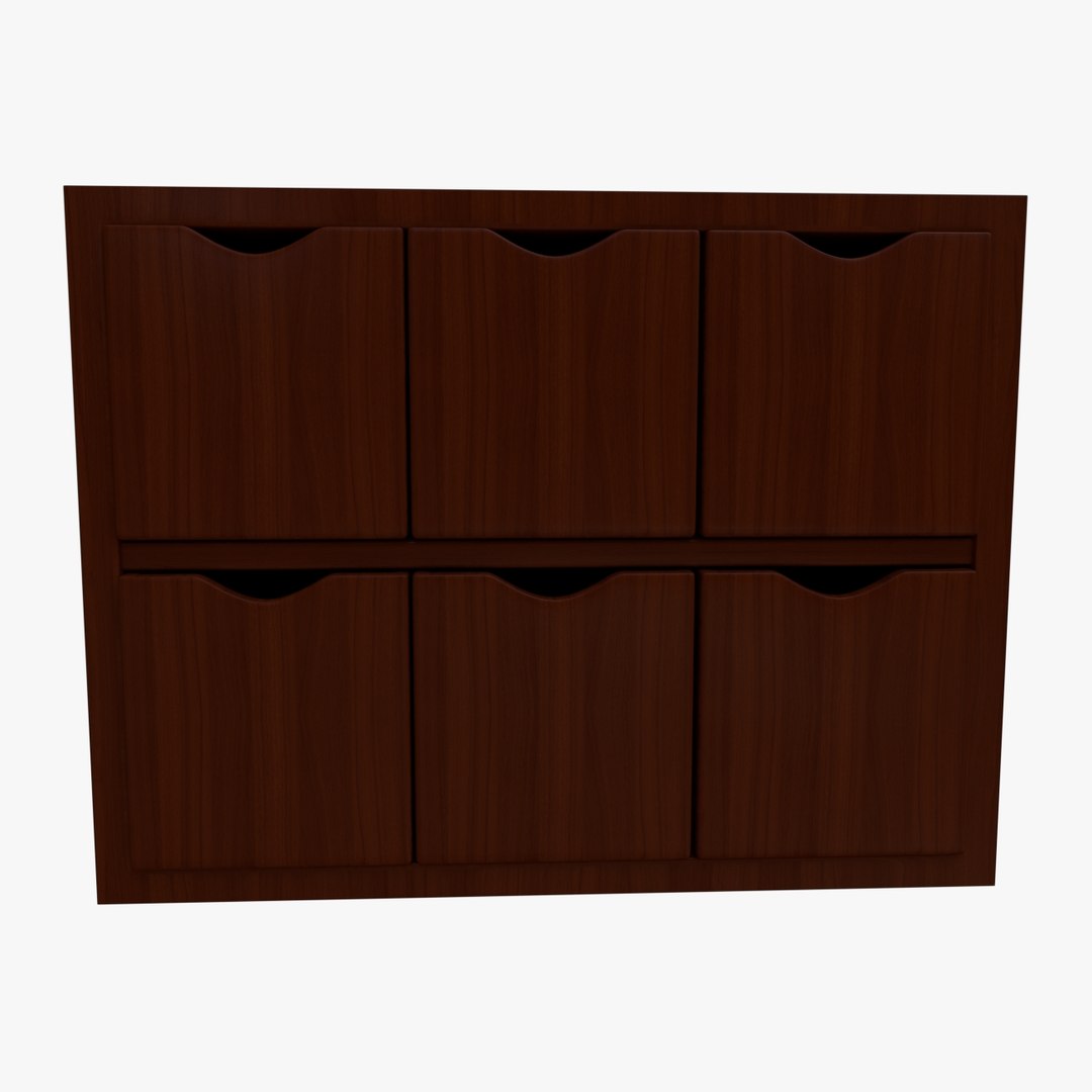 Cabinet Dae Box 3d Model