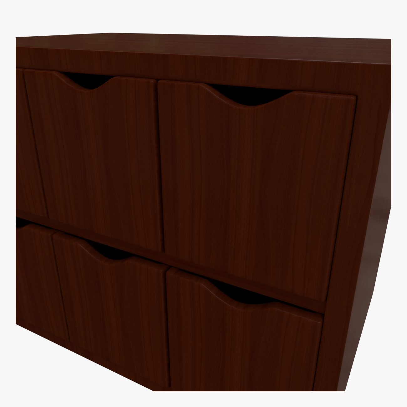 cabinet dae box 3d model