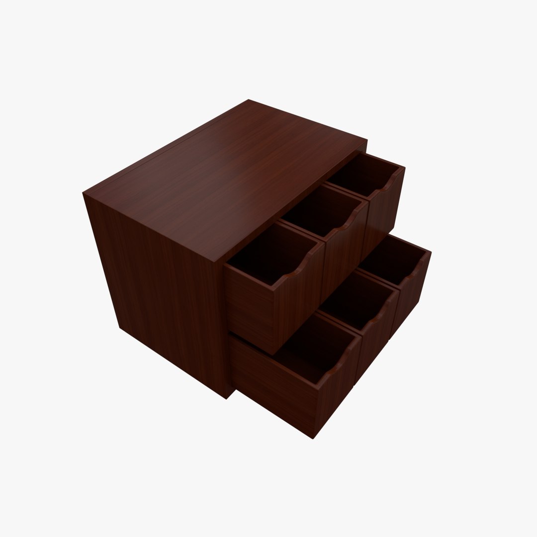 Cabinet Dae Box 3d Model