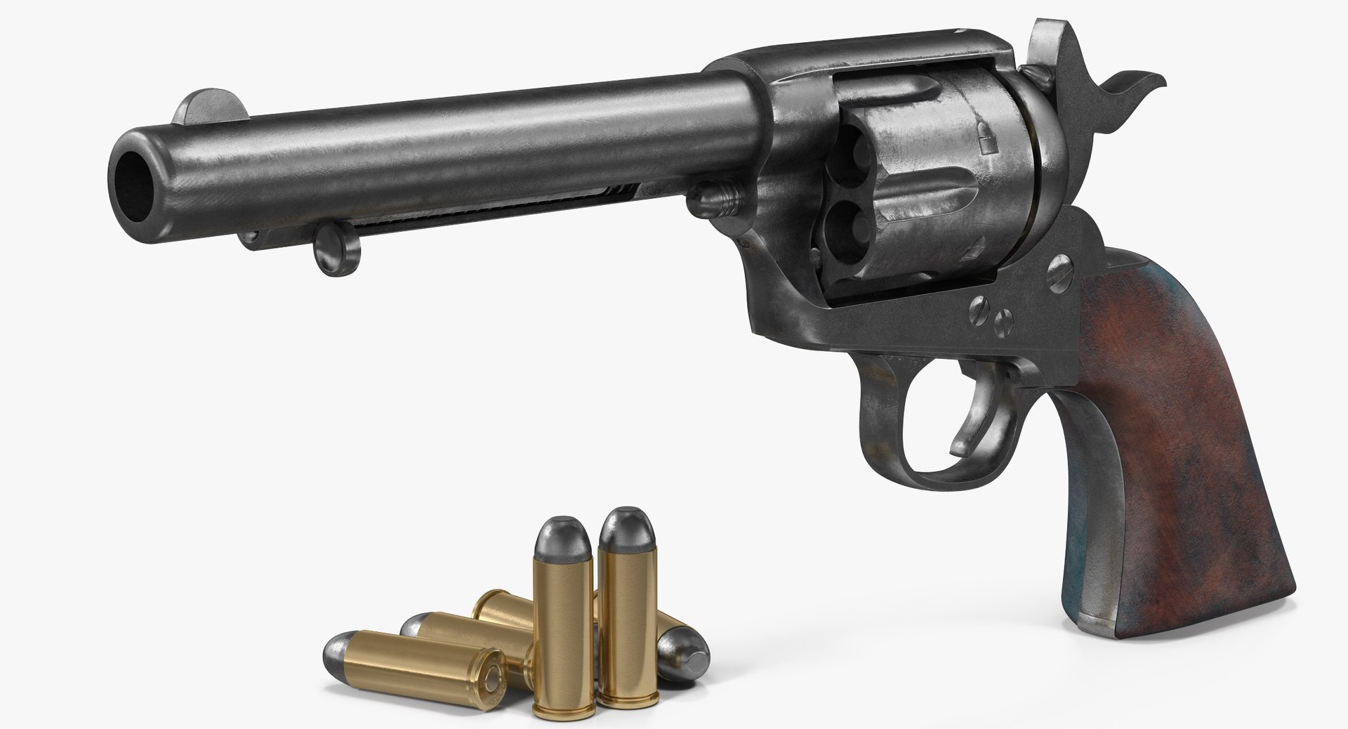 3D colt 1873 single action model - TurboSquid 1257351